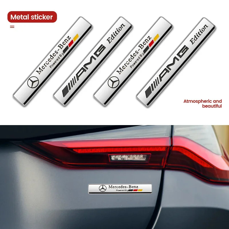 3D Metal Car Body Emblem Badge Exterior Decorative Creative Stickers ...