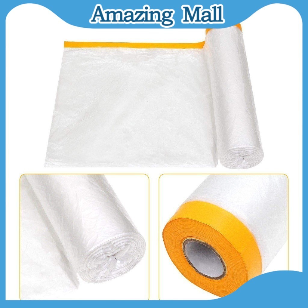 Plastic Furniture Dust Cover Waterproof Bed Sofa Dust Cover Paint ...