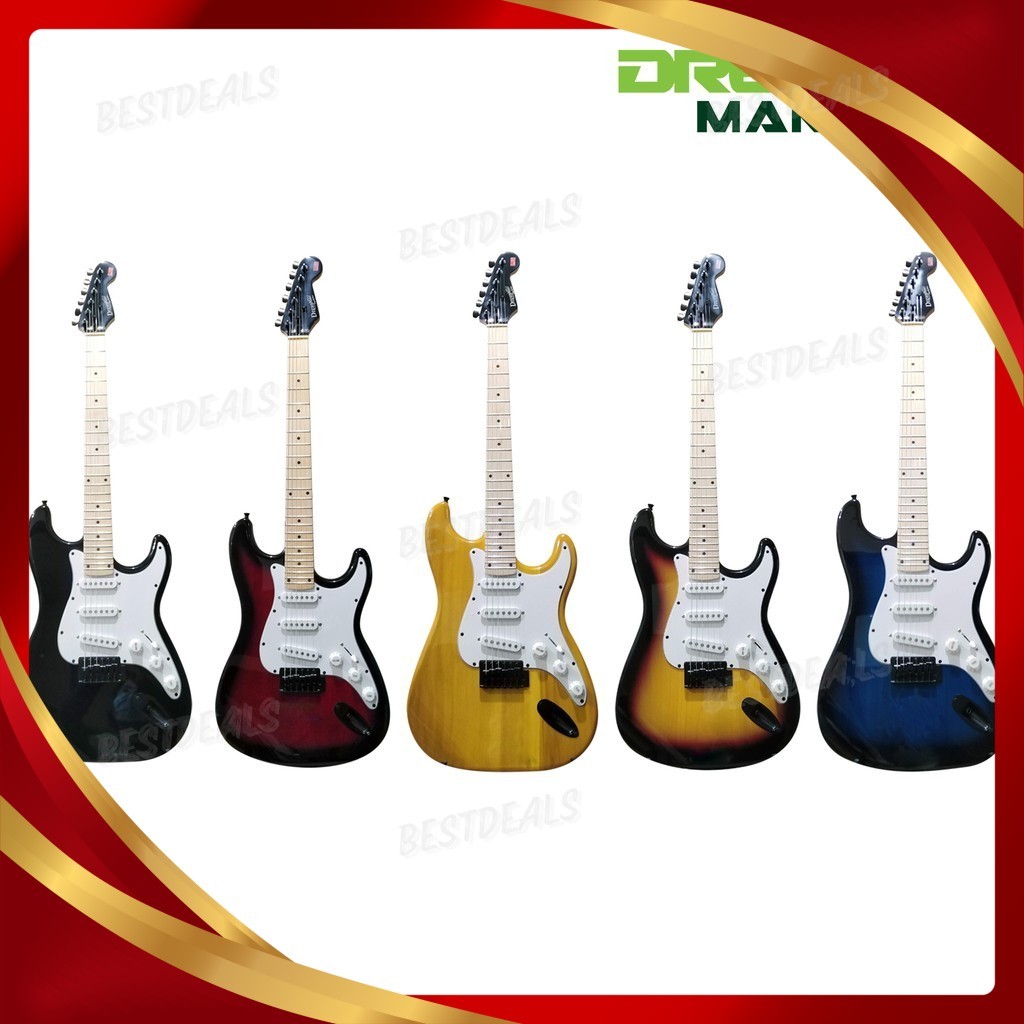 Dream Maker Electric Guitar with 3 Pick-up | Shopee Philippines
