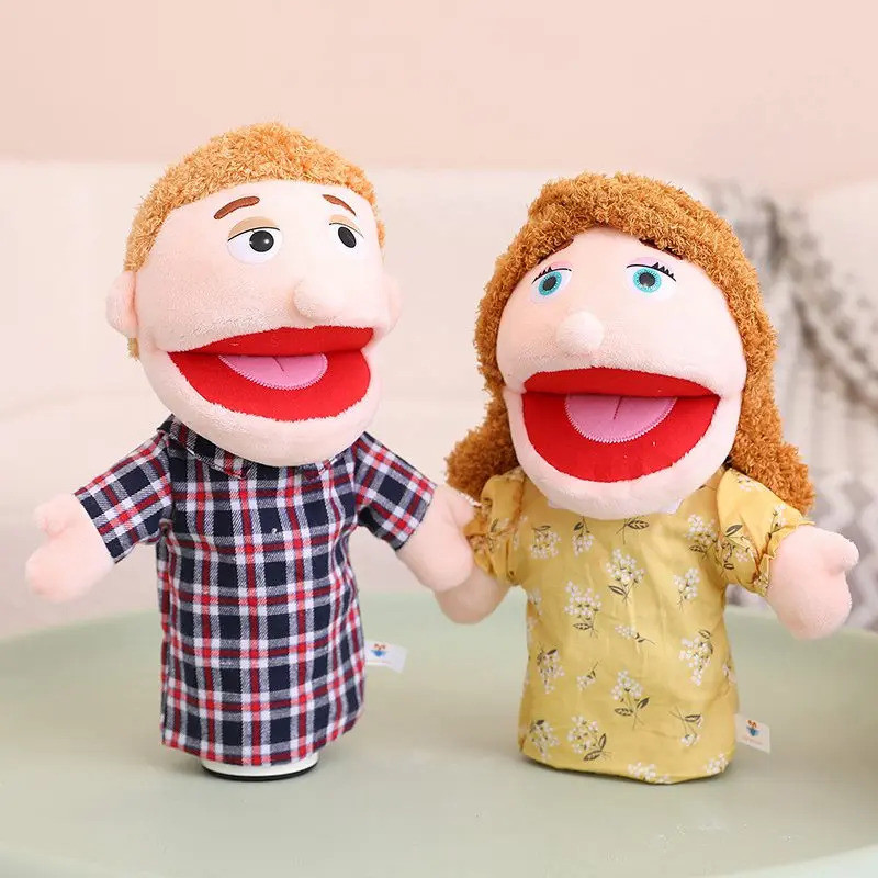 Sweet Family Soft Stuffed Toy Doll Dad Mum Brother Sister Cosplay Plush ...