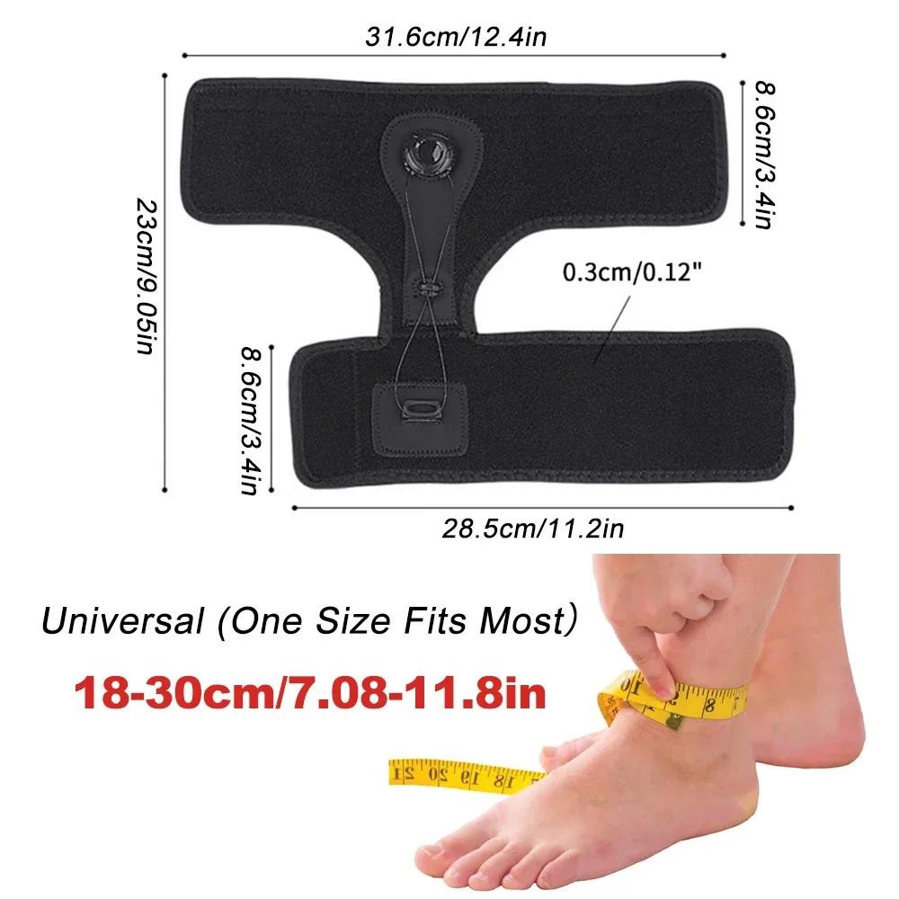 Plantar Fasciitis Night Splint, Drop Foot Orthopedic Brace Adjustable ...
