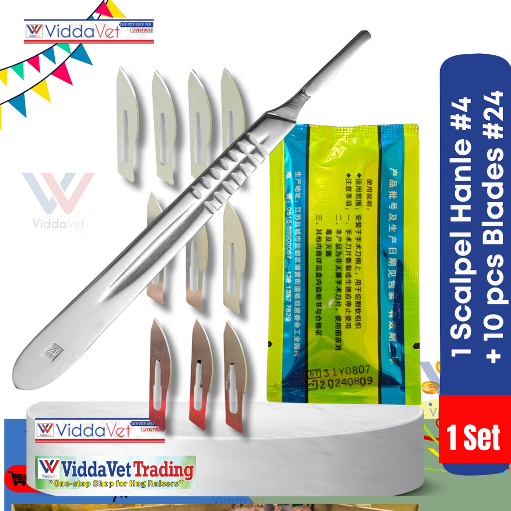 Scalpel handle and blade 10 pcs set Scalpel Handle # 4 scalpel Scalpel ...