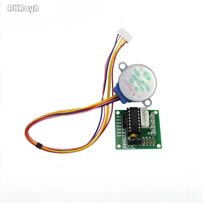 28BYJ-48-5V 4 phase Stepper Motor+ Driver Board ULN2003 Stepper motor ...