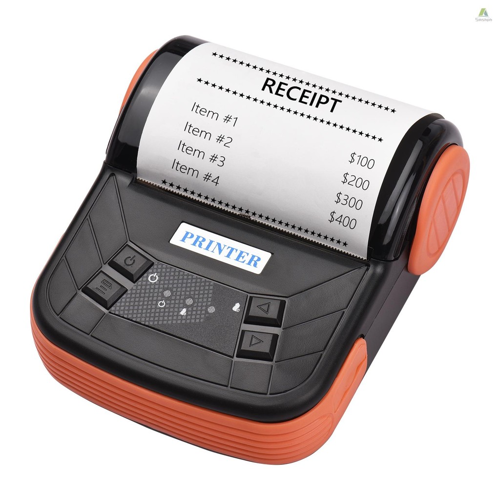 Q1 Label printer Portable 80mm Receipt Printer Wireless BT Thermal ...