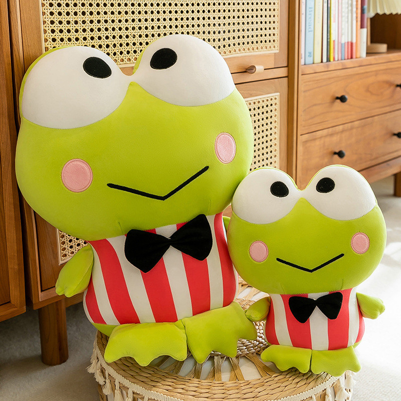 Super Cute Big Eyes Frog Plush Toy Girls Sleeping Accompany Little Frog ...