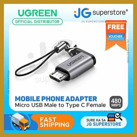 UGREEN.kv&USB-C:V@Female+G@to+H@Micro+c@USB+V@Male+z@Adapter+V@2.4A ...
