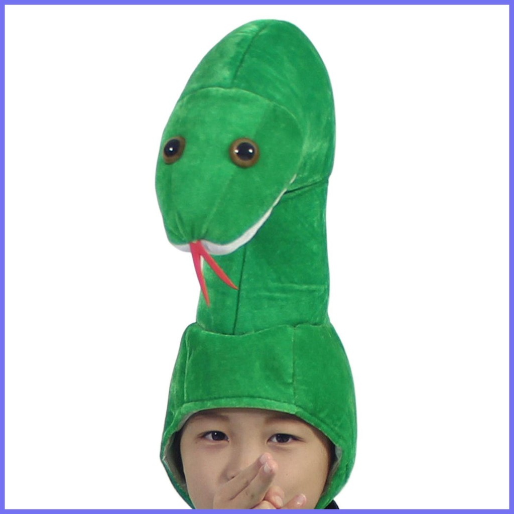 2025 New Year Snake Hat Chinese New Year Soft Cute Animal Headgear ...