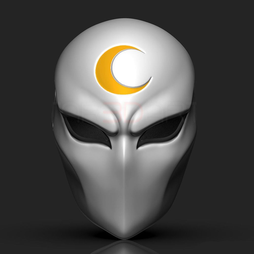 Marvel Moonlight Knight Mask Full Face Halloween American Drama Anime ...