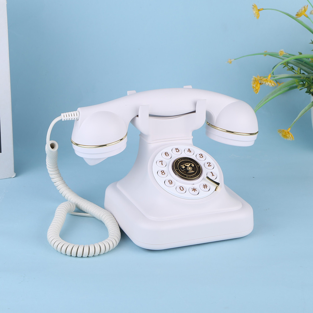 [bigbag.ph] Retro Landline Telephone with Ringer Control Redial Corded ...