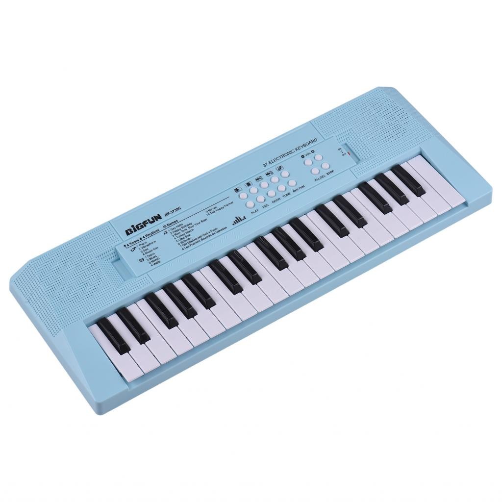 37 Key Electronic Keyboard Piano 4 Tones Rhythms 10 Demos 5 Percussions ...