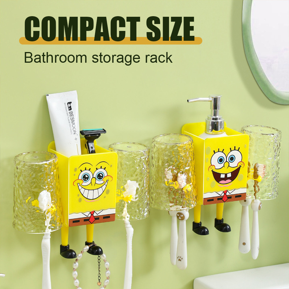 Stylish Toothbrush Holder Bathroom Cup Storage Rack for Electric ...