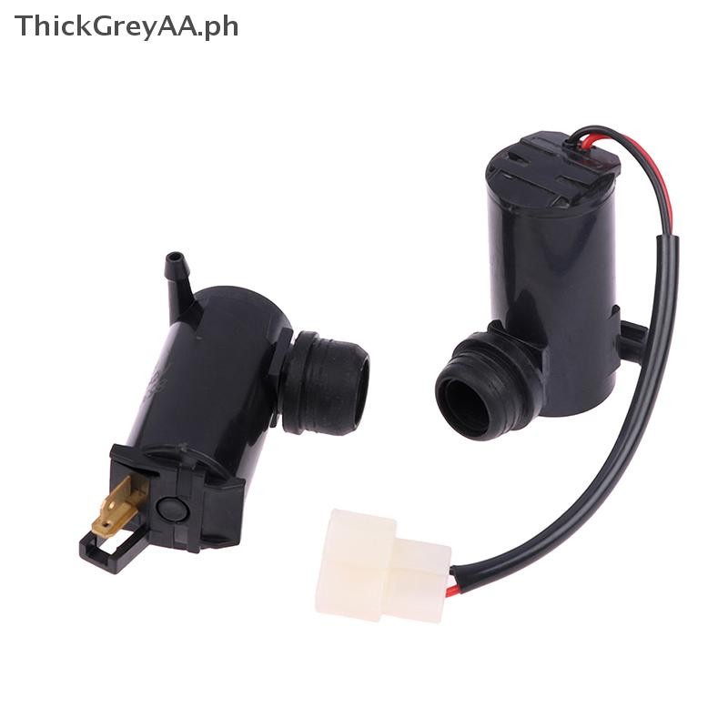 ThickGreyAA 12V Universal Car Glass Wiper Windshield Water Washer Pump ...