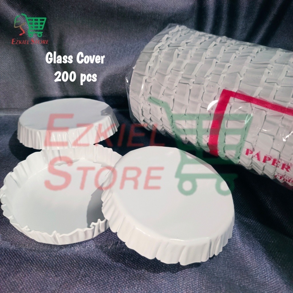 Paper Glass Covers, 200 pcs Paper Glass Covers, Hotel Resto | Shopee ...