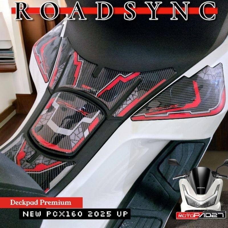 Motopad27 protector pad deckpad pcx 160 2025 up roadsync model | Shopee ...