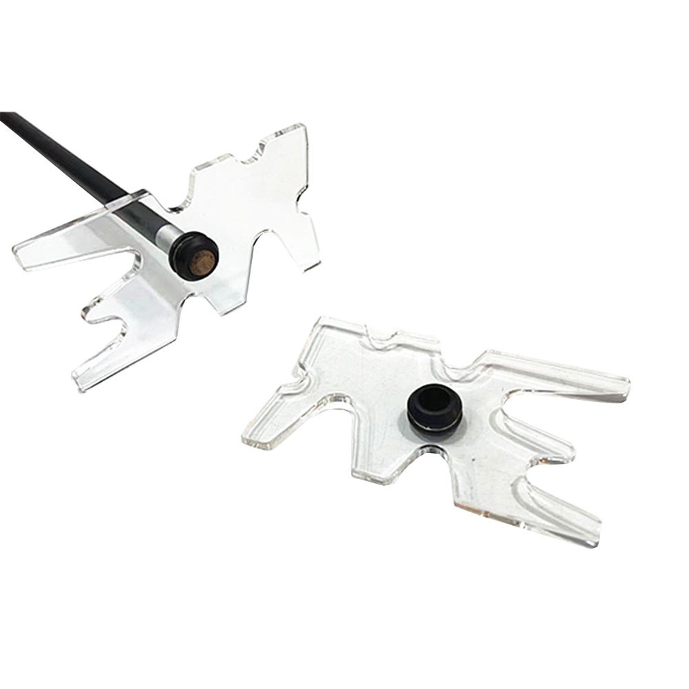 Clear Acrylic Billiard Bridge Head Moose Design for Optimal Cue ...