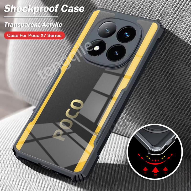 Case For Poco X7 Pro X7Pro PocoX7 5G 2025 Xiaomi Phone Casing Back ...
