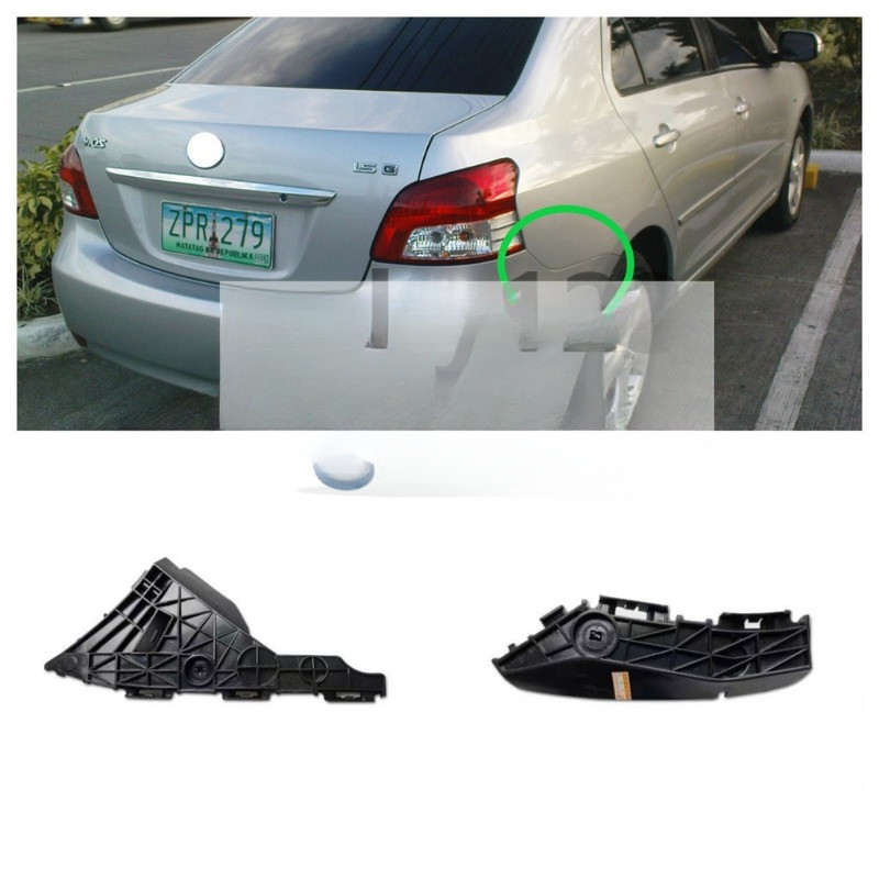 rear bumper bracket support side bumper bracket for TOYOTA VIOS gen2 2008 2009 2010 2011 2012 ...