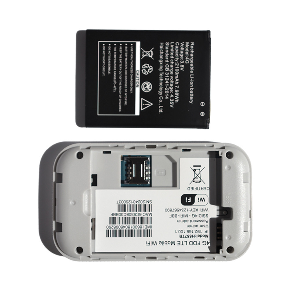 WiFi Router Portable Mini 4G Unlocked Lte MiFi Pocket Router 4G LTE ...