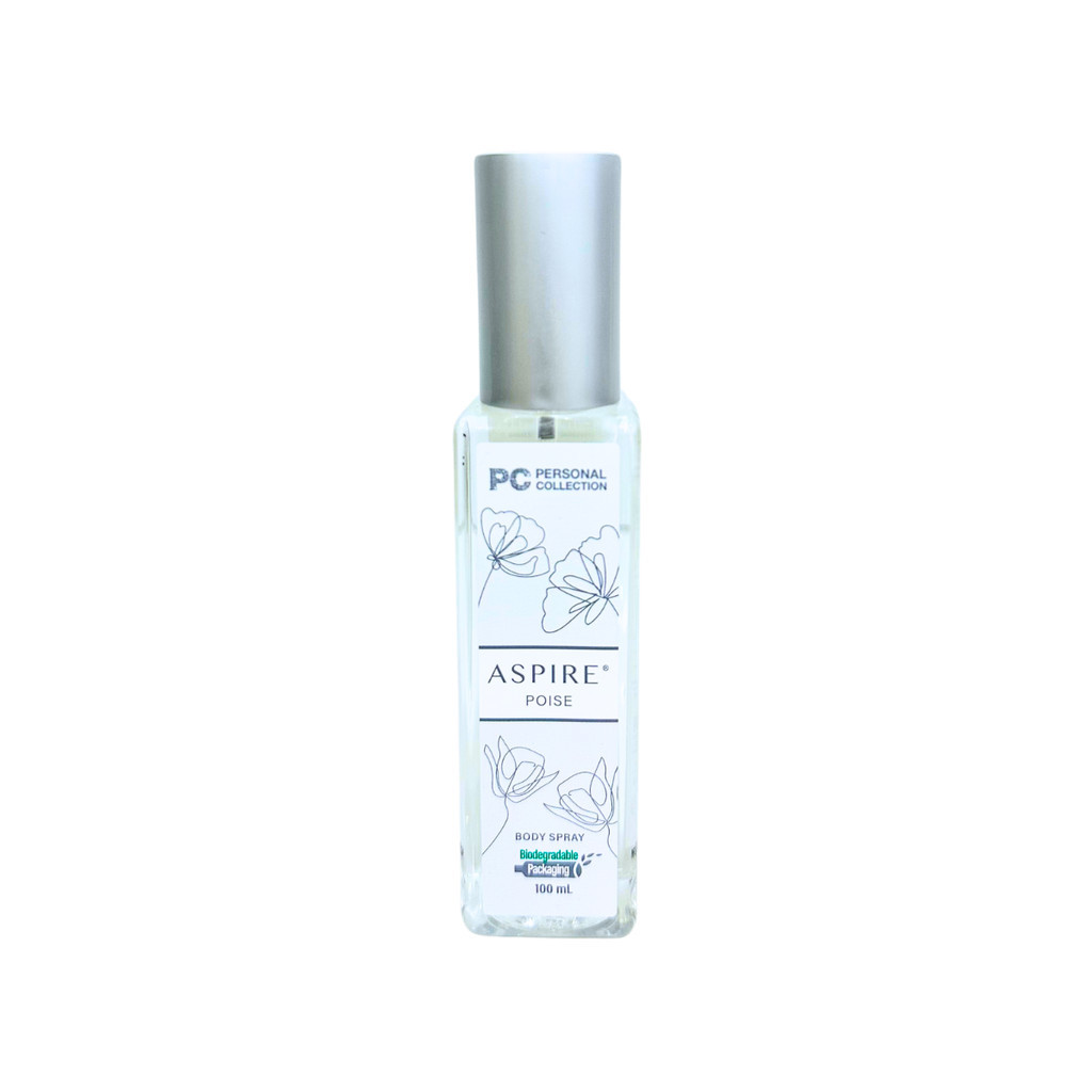 Aspire Body Spray Poise 100ml by PC Personal Collection | Shopee ...