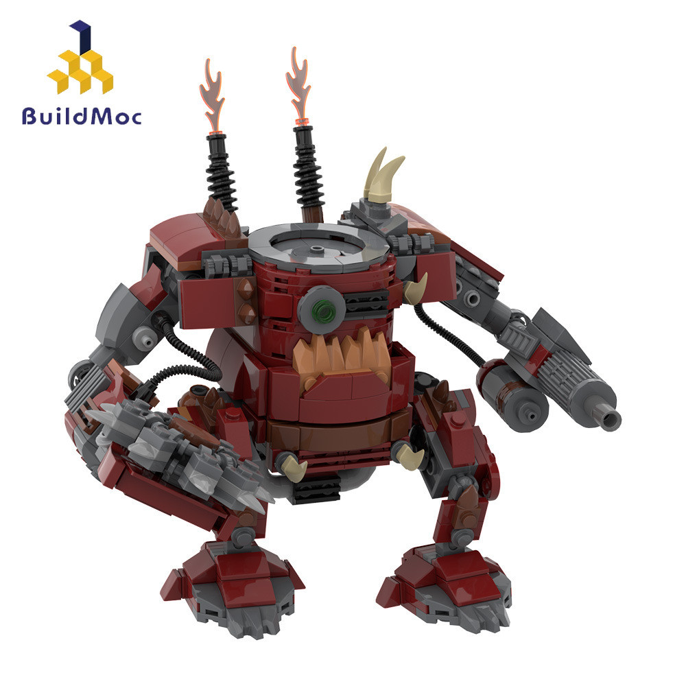 Warhammer 40K Ork Killa Kan model Creative mech robot Building Blocks ...