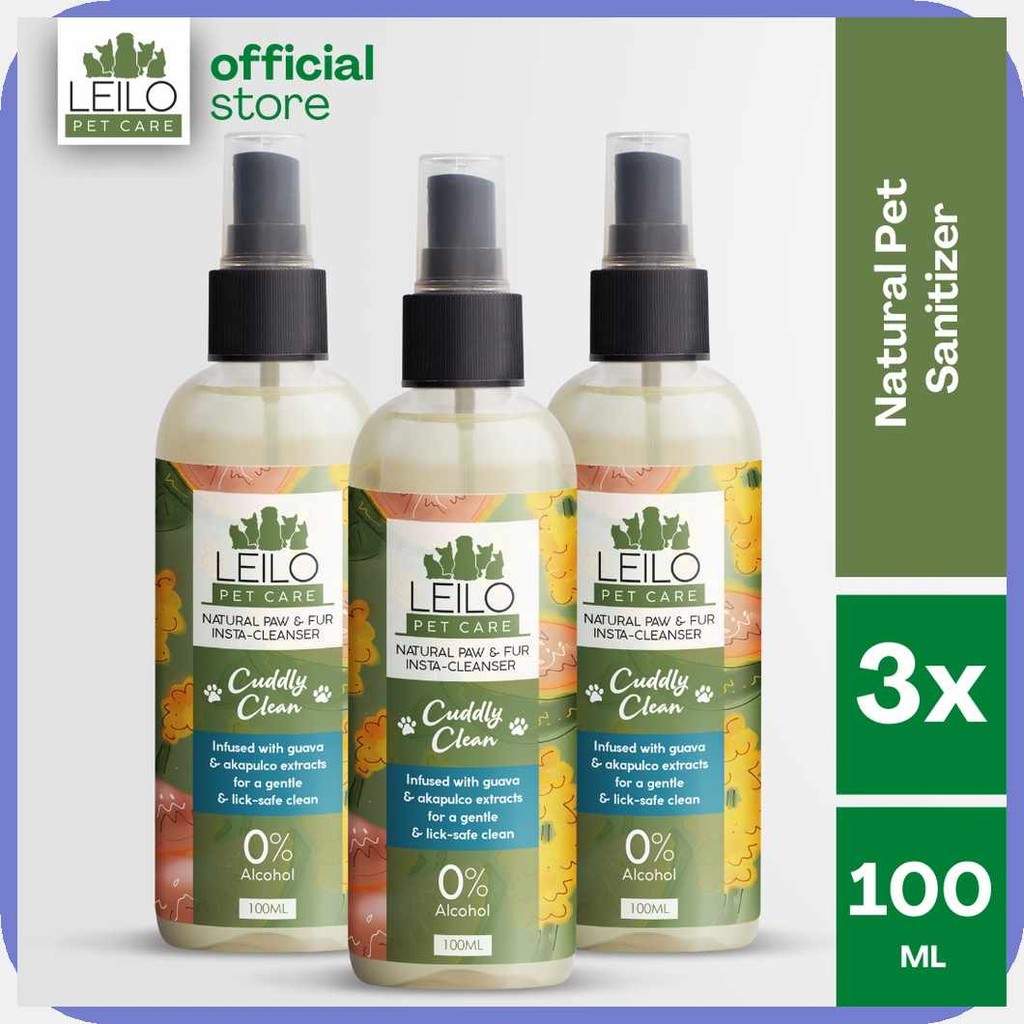 LEILO}Py,PETj*CARE:k%Natural`E&Pet`x&Instant`H&Cleanser,`h&Gentle`w&and Lick-Safe Clean ...