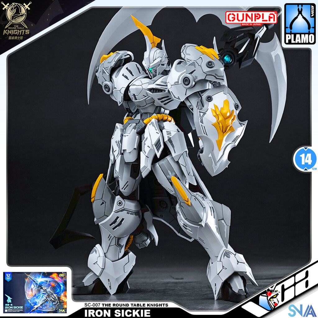 VCA ️ SNAA REAL GRADE 1/144 RG IRON SICKIE Assembled Robot Model Gundam ...