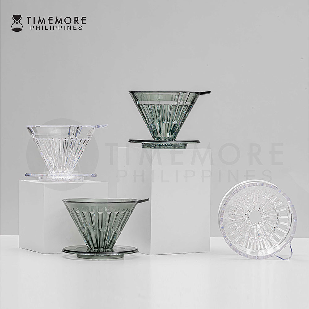 TIMEMORE Crystal Eye Turbo Dripper PCTG 1-2 Cups Clear | Shopee Philippines