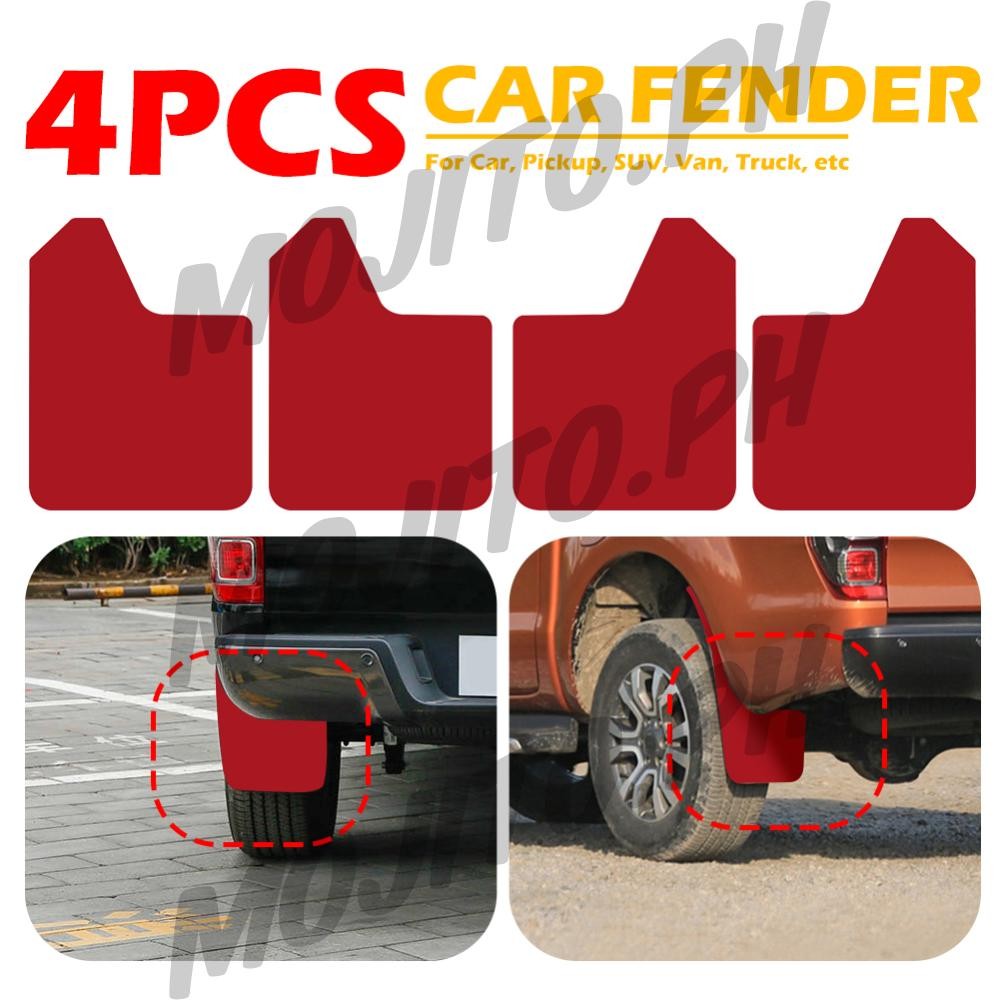 4pcs Splash Guard Universal Fender Mudguards Convenient Lightweight for ...