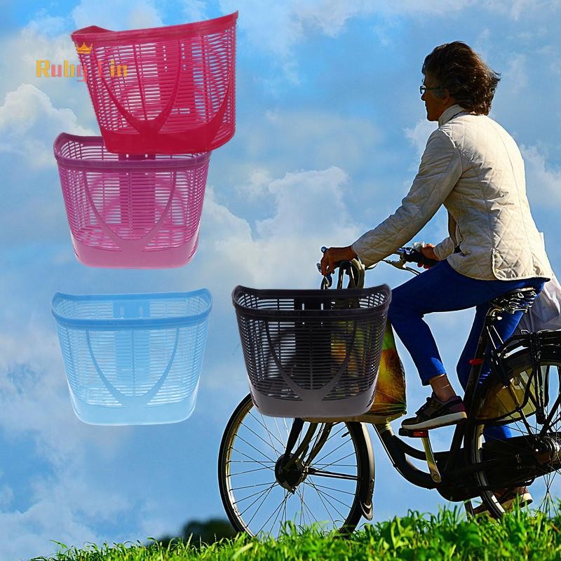 Ruby Lin ABS Bicycle Handlebar Basket Kids Adults Bike Front Basket Pet ...