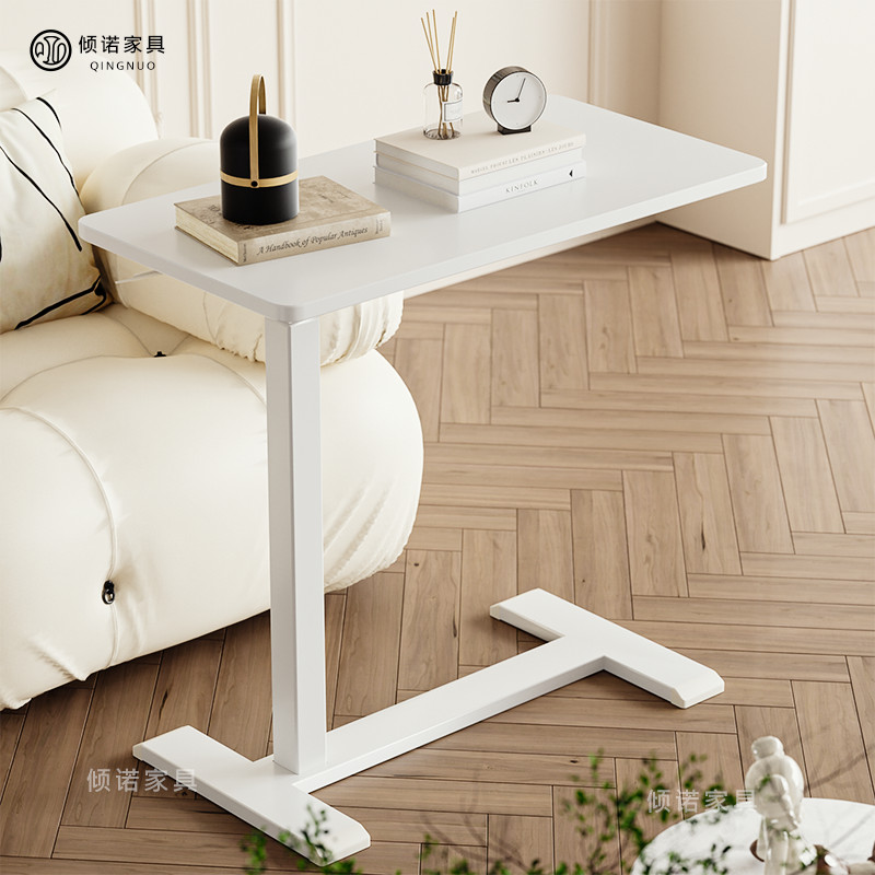 Pneumatic Adjustable Desk Bedside Table Movable Small Desk Home Student ...