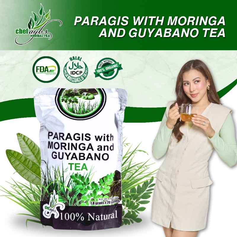 Chef Ayb's Power Bundle|| Paragis with Moringa and Guyabano Tea and ...