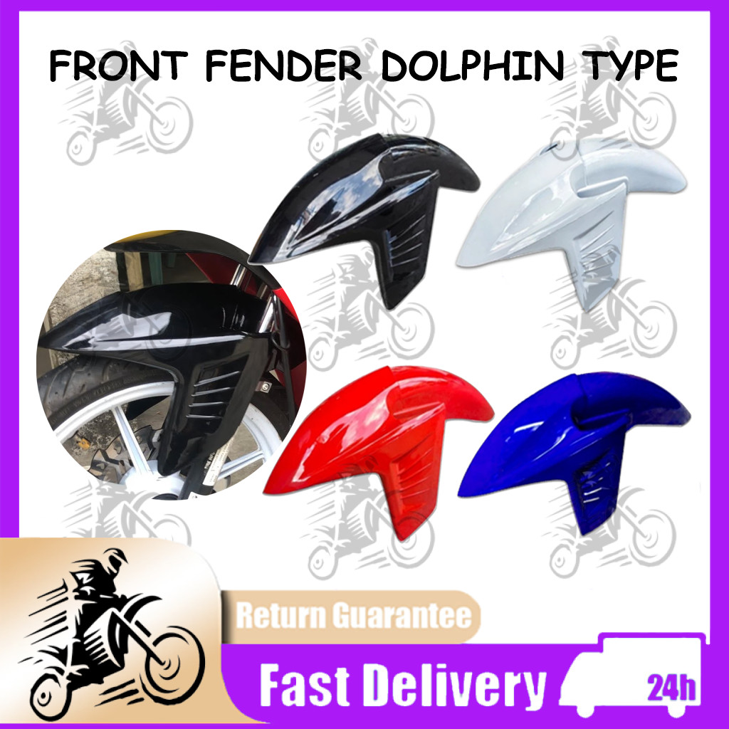 MOTORCYCLE FAIRINGS FRONT FENDER DOLPHIN TYPE UNIVERSAL A4 | Shopee ...