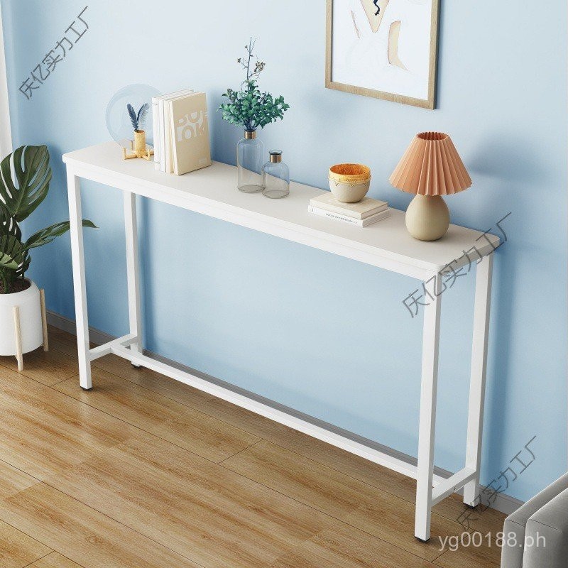 High Table Bedside Bedside and Sofa Rear Ultra Narrow Small Table ...