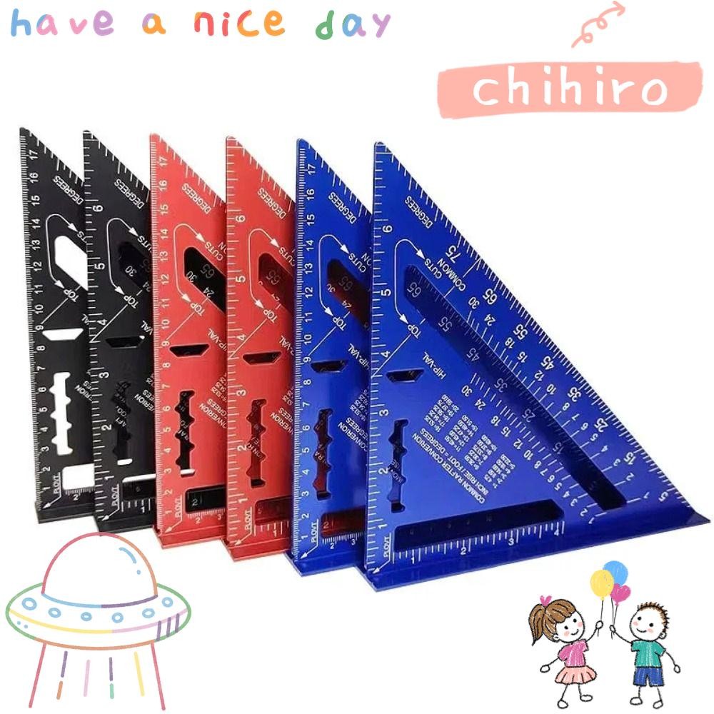 CHIHIRO1 Measurement Tool, Aluminium Alloy Protractor Square ...