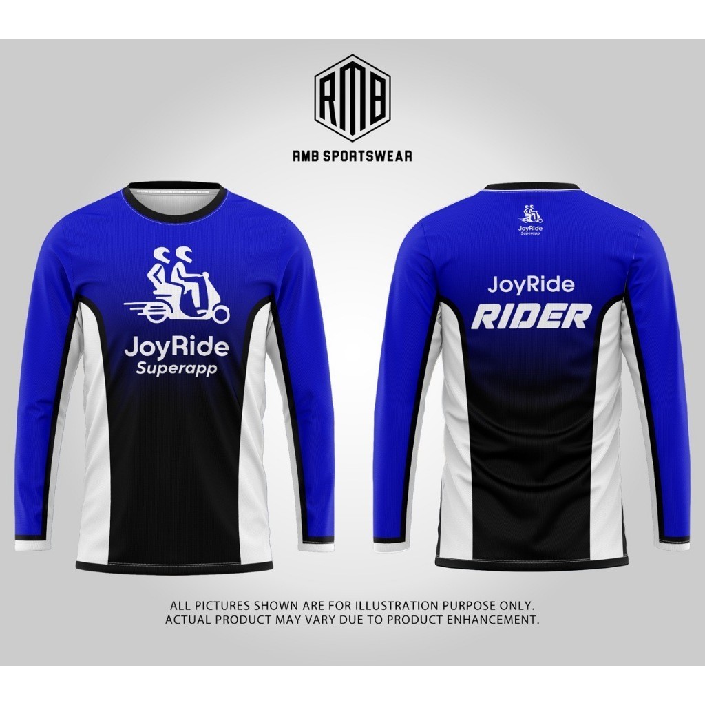 Motorcycle Rider Uniform JOYRIDE Long Sleeve Full Sublimation | Shopee Philippines