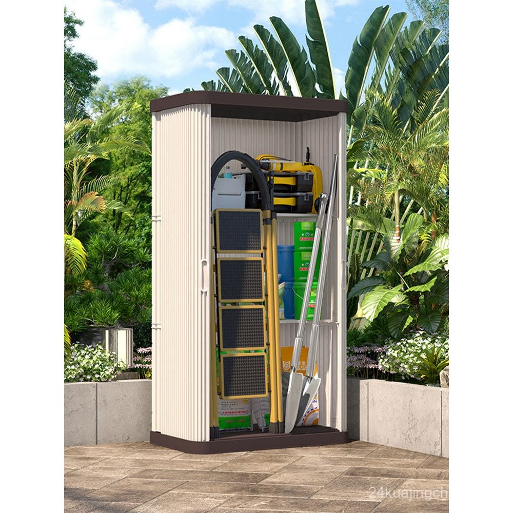 Outdoor Locker Garden Tools Sundries Cabinet Sunscreen and Waterproof ...