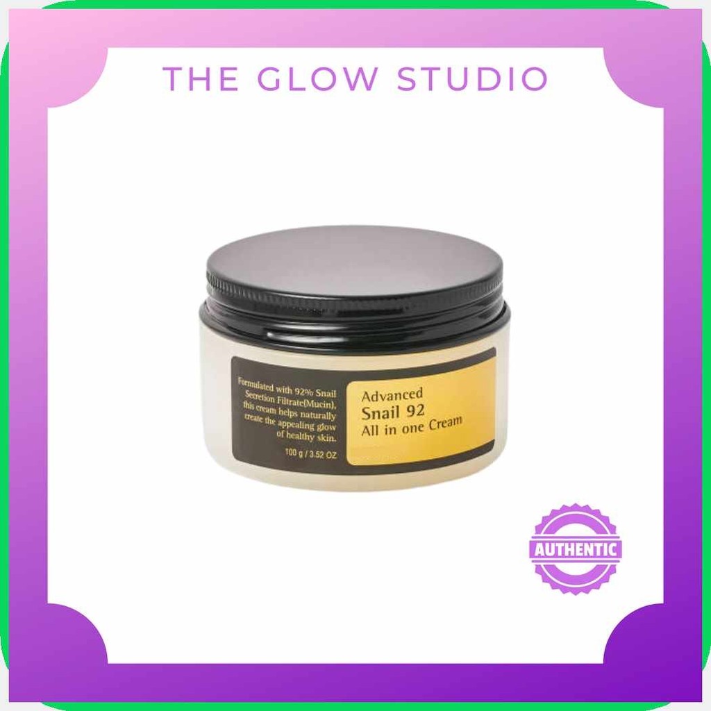 Advanced-y:Snail`DB#92)Gn}All>EM}in>vS}One>LZ}Cream>DW}100g | Shopee ...