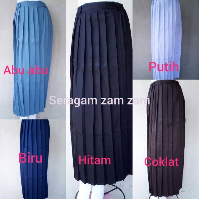 Original long skirts for junior high school/long skirts with patch work ...