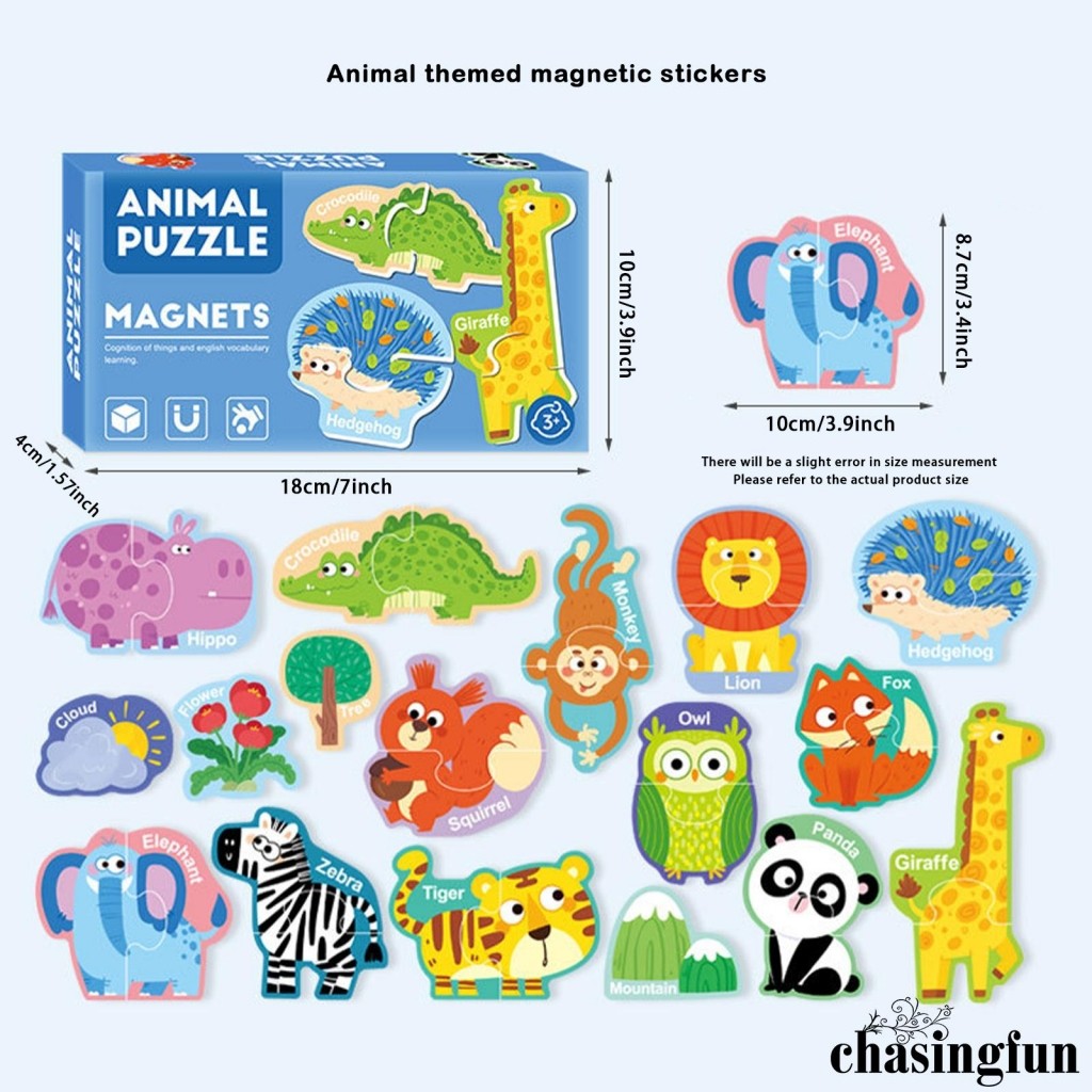 CHF-Magnetic Puzzles for Kids Travel Games for Toddlers Educational ...