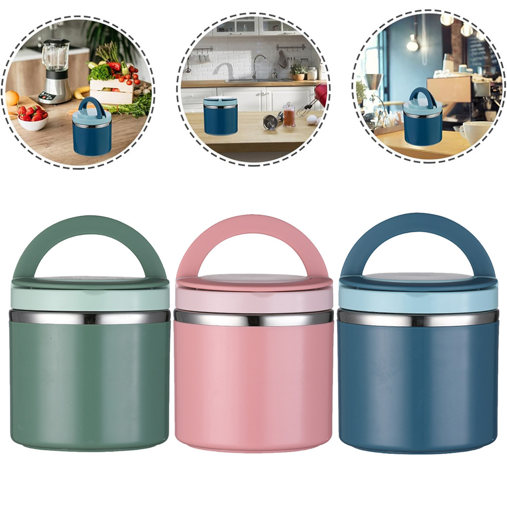 1000ML Soup Thermos Food Jar Insulated Lunch Container Bento Box for ...