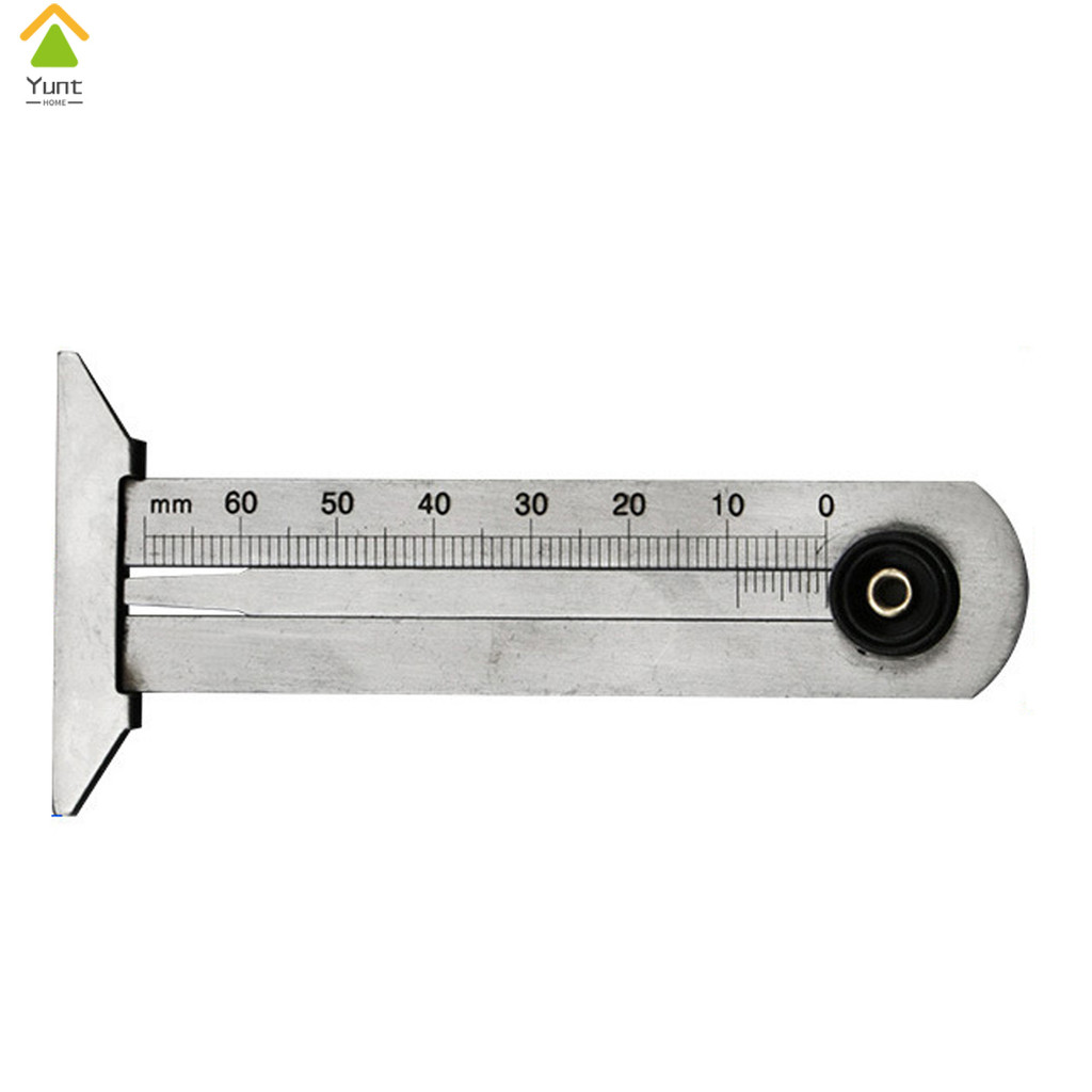 RS Stainless Steel Car Tire Tire Tread Depth Gauge Caliper Caliper ...