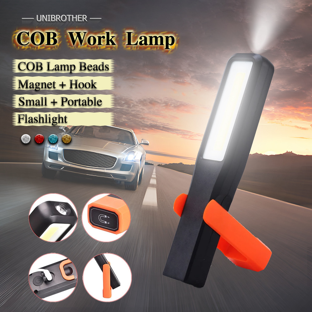 900000LM Portable COB LED Working Light Type-C Car Garage Mechanic Lamp ...