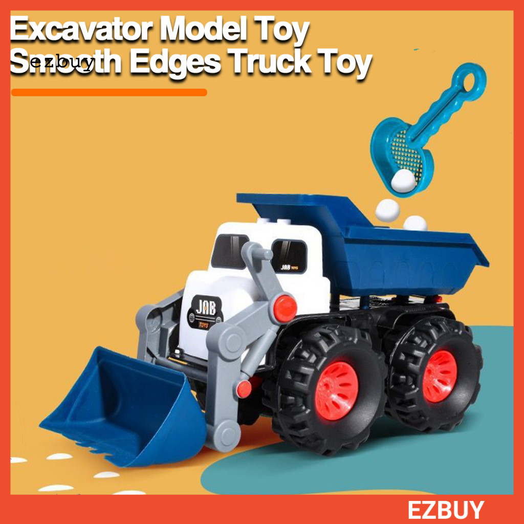 [EY] Dump Truck Toy Flexible Arm Excavator/dump Truck Model Toy ...