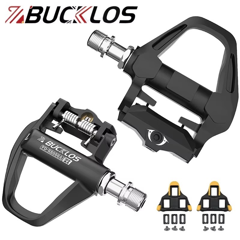 BUCKLOS Cleats Pedal PD-R8000 SPD-SL Road Bike Cleat Pedals Sealed ...
