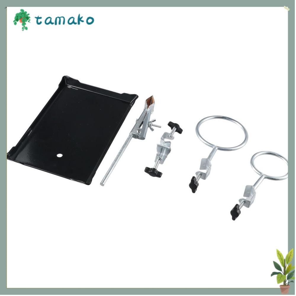 TAMAKO Steel Lab Stand Set, Rod 16" L Stainless Steel Laboratory Stands ...