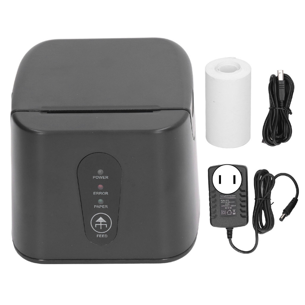 Thermal Receipt Printer Cutter 58mm USB and Bluetooth Wireless POS 100 ...