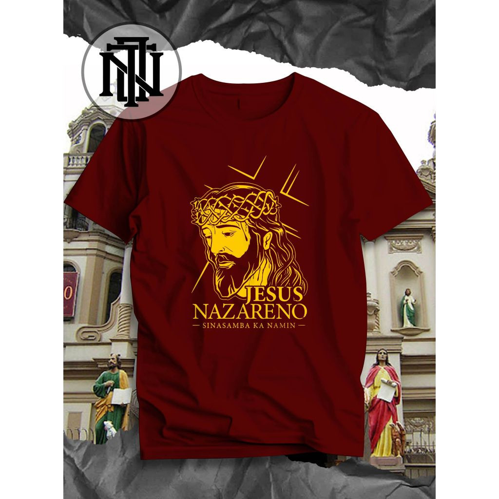 JESUS NAZARENO SHIRT I TRENDING SHIRT I 2024 NEW DESIGN | Shopee ...