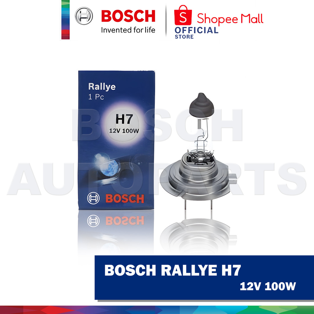 Bosch Bulb Rallye H7 12V 100W | Shopee Philippines