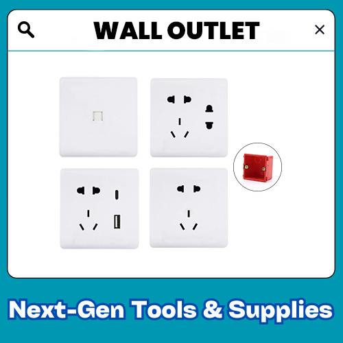 NEXTGEN || Type 86 Wall Outlet International Wall Sockets w/ Utility ...