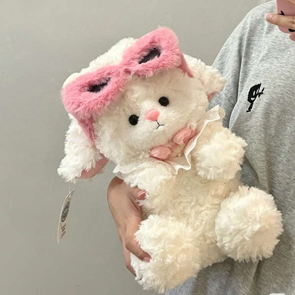 plushie stuffed toy cat plushie plushie Cute lamb doll sleeping hugging ...